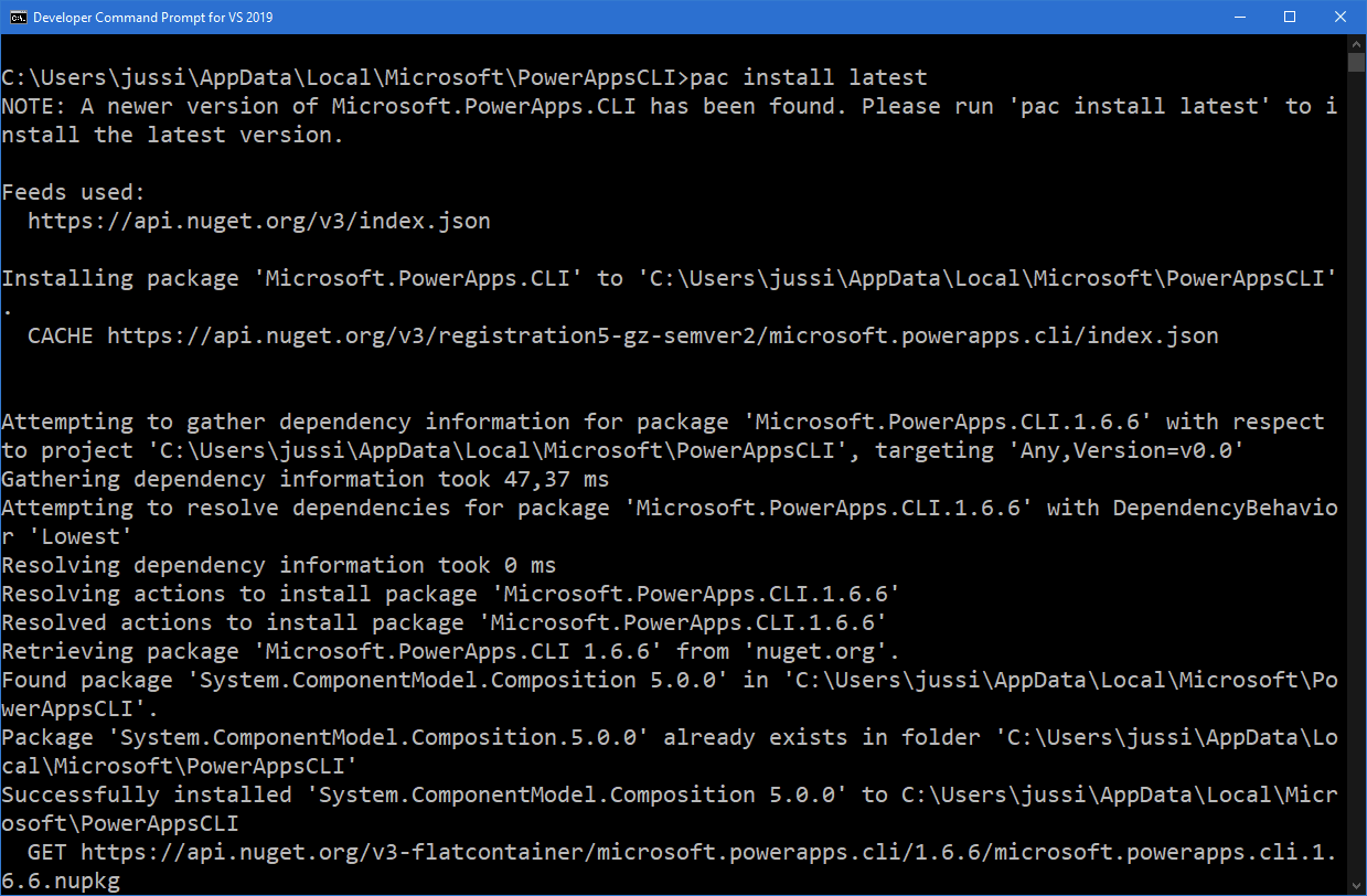 First look at Power Platform CLI: Command-line tools for developers